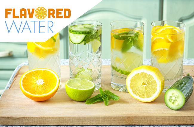 How to make your own healthy & delicious flavored water